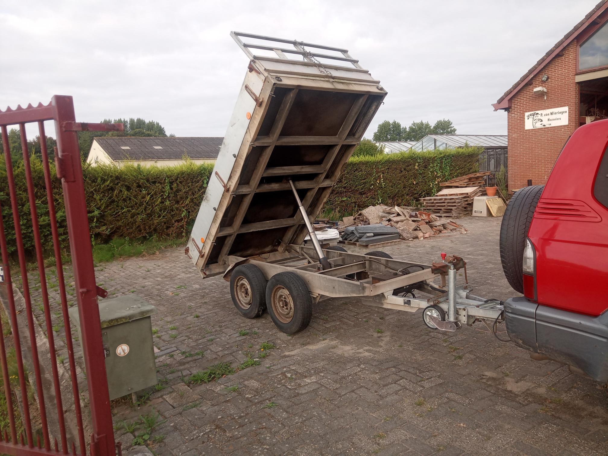 Hapert D2700 elektrische kipper - 2700KG - TrailerOUTLET